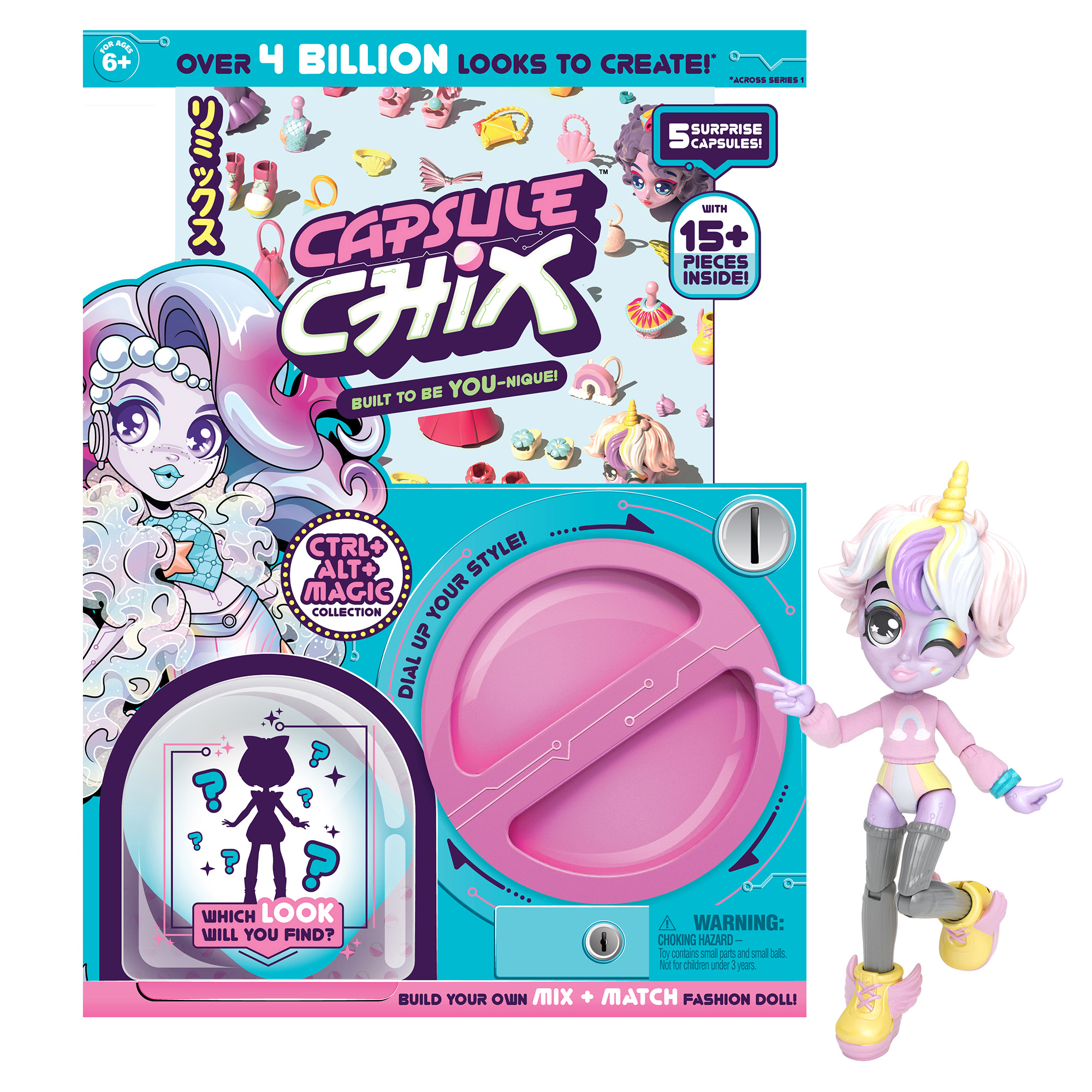 Capsule Chix Build Your Own Surprise Doll - CTRL+ALT+MAGIC