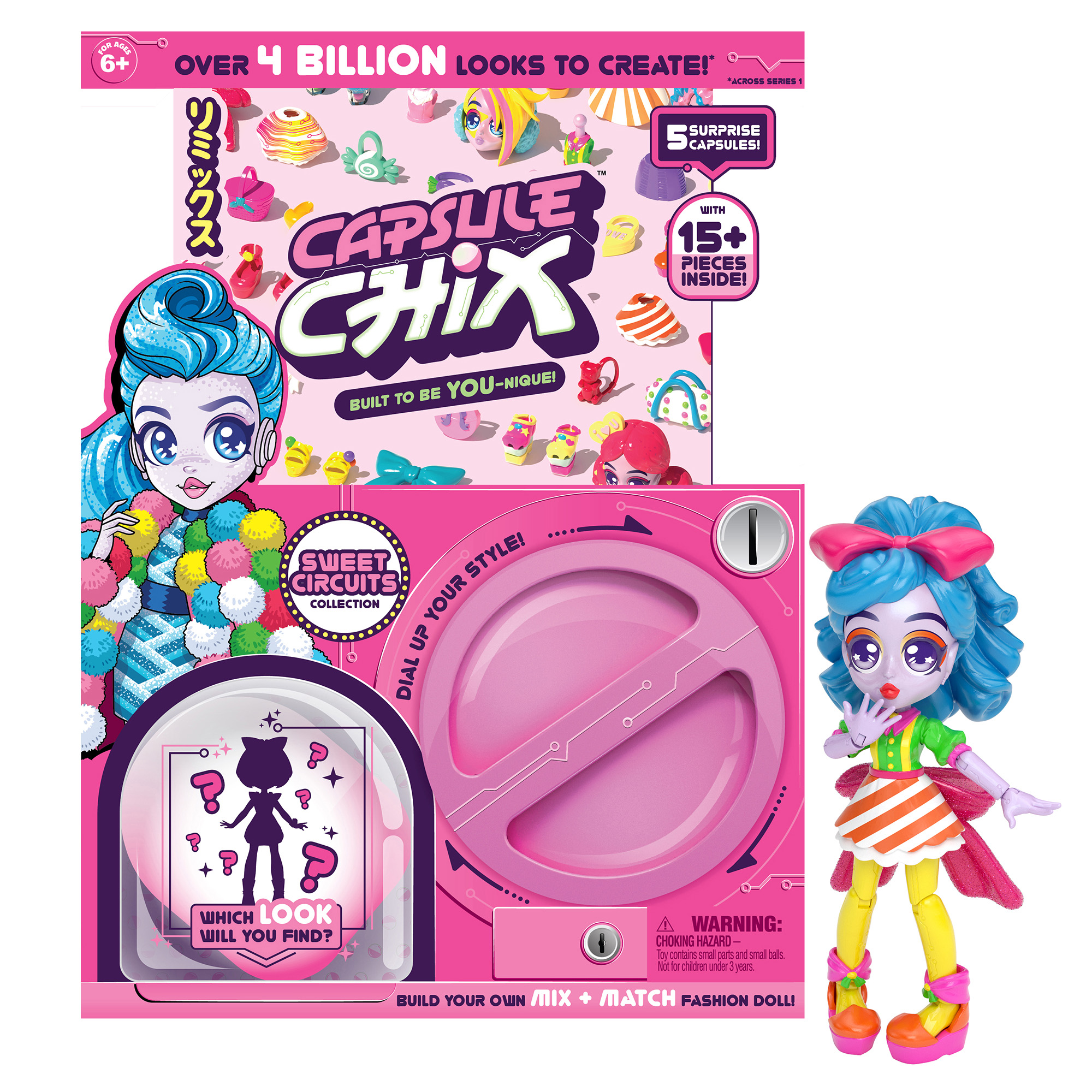 Capsule Chix Build Your Own Surprise Doll - Sweet Circuits